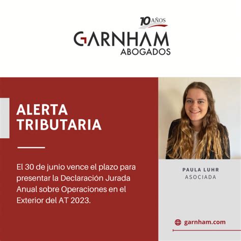 Alerta Tributaria El 30 De Junio Vence El Plazo Para Presentar La