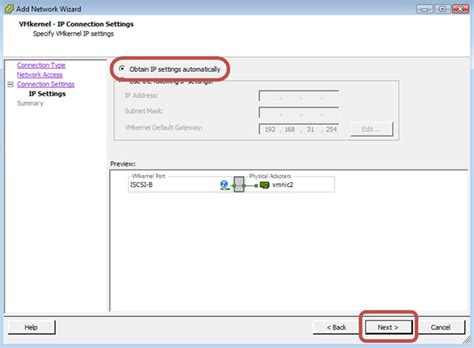 how to use iscsi targets on vmware esxi server with multipath support