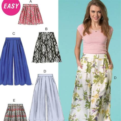 Sewing Pattern For Womens Pants In Misses Size Mccalls Etsy
