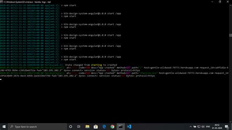node app on heroku getting “application error” the