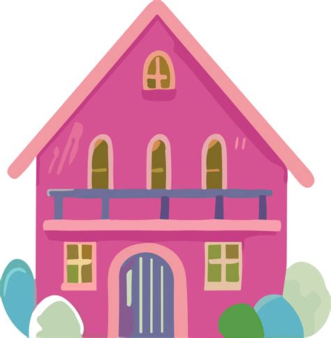 Hand Drawn Houses Delightfully Detailed 23254087 Png