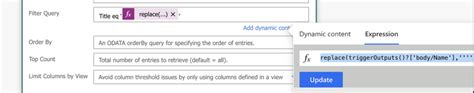 how to use string with apostrophe in power automate