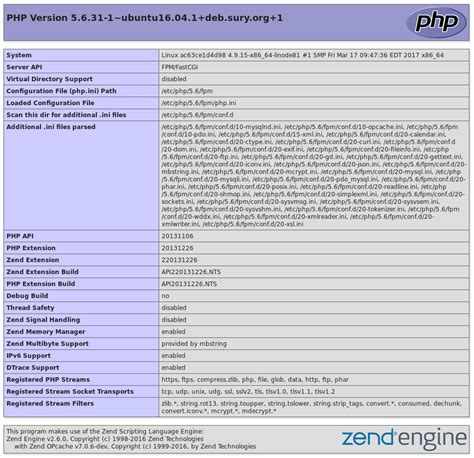 running php 5 3 5 6 in a docker container with nginx on
