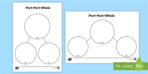 Part Part Whole Template Printable Printable Word Searches