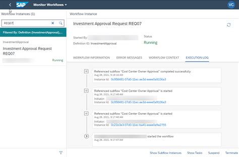 execute workflow tasks in parallel using sap workflow management