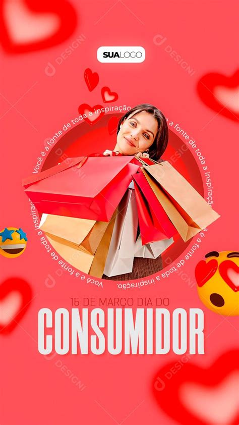 Social Media Dia Do Consumidor 15 De Março Psd Editável Zip Dia Do