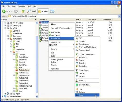 tortoisesvn project profiles reviews download gallery faq