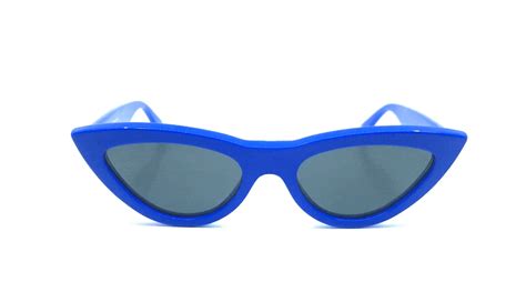 Shop These Bright Royal Blue Celine Cats Eye Sunglasses