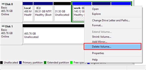 delete unallocated partition windows 10 subgreenway