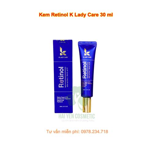 Kem Retinol K Lady Care 30 Ml Phục Hồi Da Hư Tổn