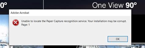 solved unable to locate the paper capture recognition se adobe