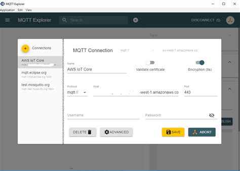 add aws iot core documentation · issue 194 · thomasnordquist mqtt