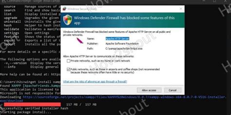 how to install xampp on windows 10 8 7 h2s media