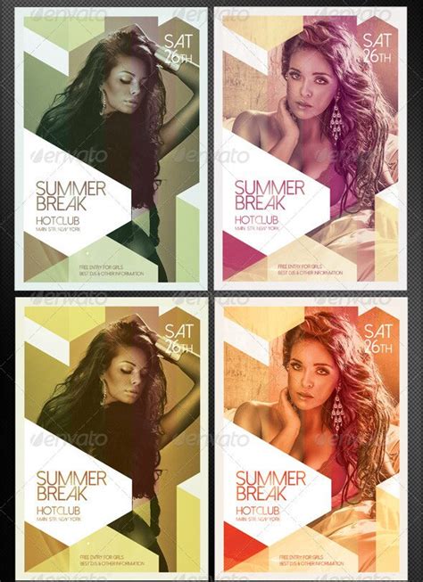 17 Great Spring Break Party Flyer Templates Design Freebies
