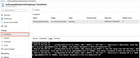 quickstart create a container instance azure resource manager