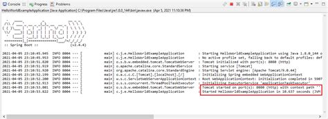 spring boot hello world example using spring initializr