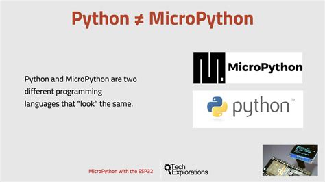 introduction to micropython with the esp32 what is micropython