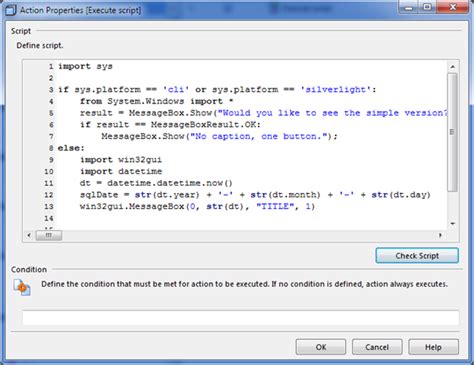 python scripting in niceform and nicelabel portal