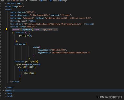 vscode 之 js文件导入问题 vscode中html怎么引入js csdn博客