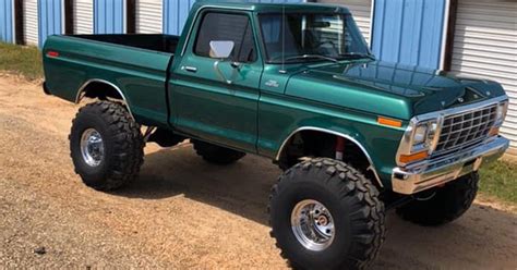 The Green Machine 1979 Ford F 150 4x4 Ford Daily Trucks