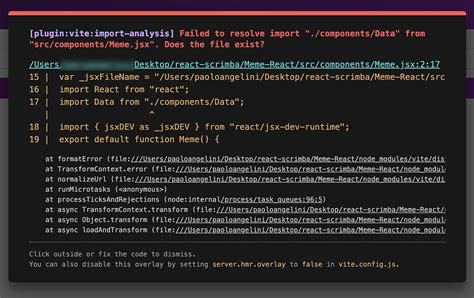react failed to resolve import javascript the freecodecamp forum