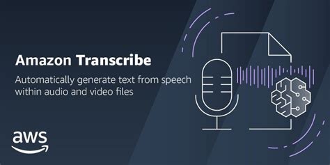 aws transcribe speech to text using c network