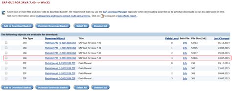 sap gui for java installation and configuration sap blogs