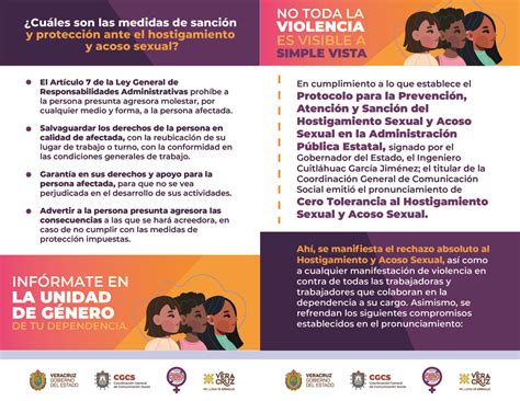 Protocolo Para La Prevención Atención Y Sanción Del Hostigamiento