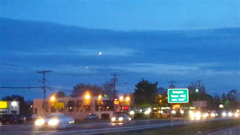 Strange Lights In The Sky In Long Island New York I See Ufos Youtube