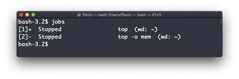 Linux Commands Fg