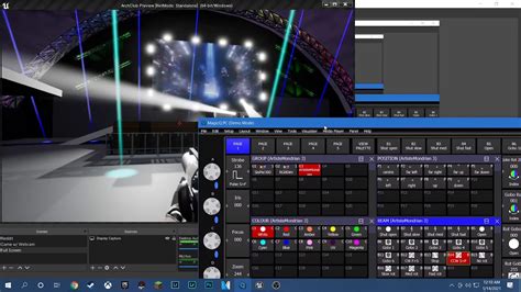 unreal engine 4 26 dmx test youtube