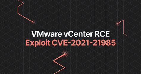 how to exploit the vmware vcenter rce with pentest cve 2021