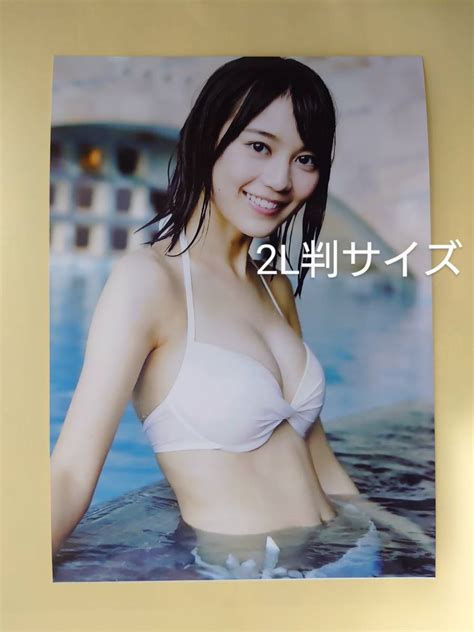 レア セクシー ショット 乃木坂46 生田絵梨花 生写真 2l判サイズ 可愛い 笑顔 水着姿 ビキニ 濡れ髪姿 綺麗な スタイル デコルテ