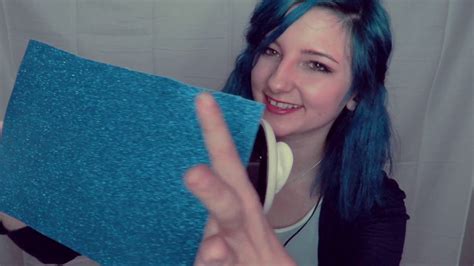 Asmr Blue Themed Trigger Test Scratching Tapping Brushing Pop
