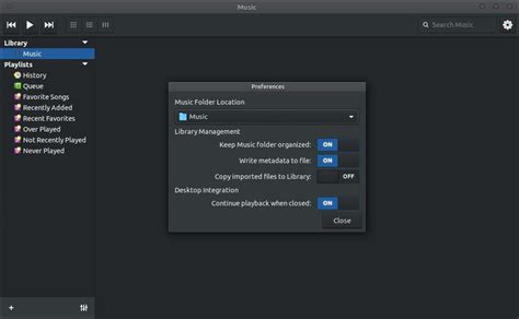noise music player learn ubuntu mate