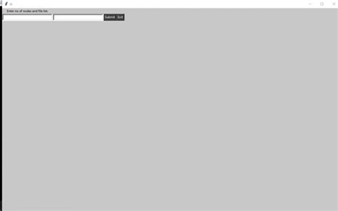 python program to search query optimization gui app using