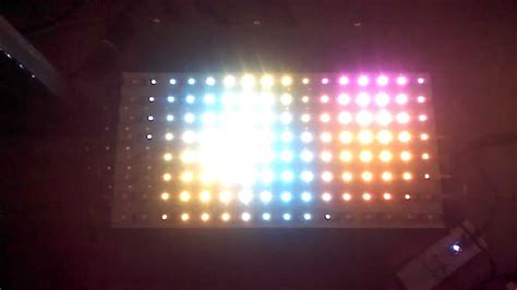 making an rgb led grid respond to music adafruit