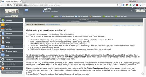 how to install citadel groupware solution in linux ostechnix