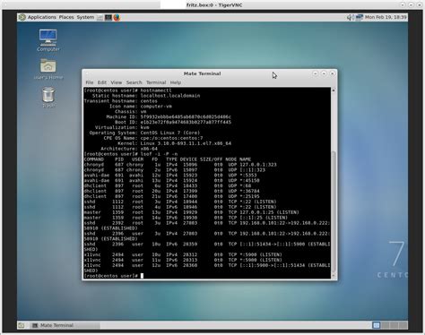 centos7 vnc server remote desktop setup howto screen sharing in