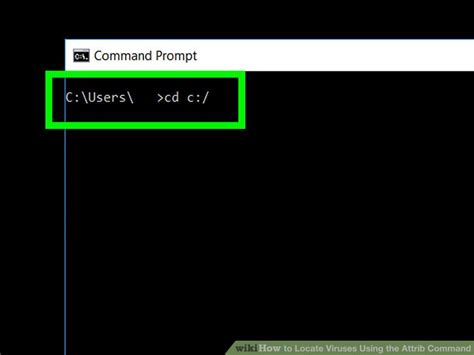 how to locate viruses using the attrib command 11 steps