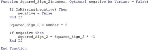 vba function procedures create and execute user defined