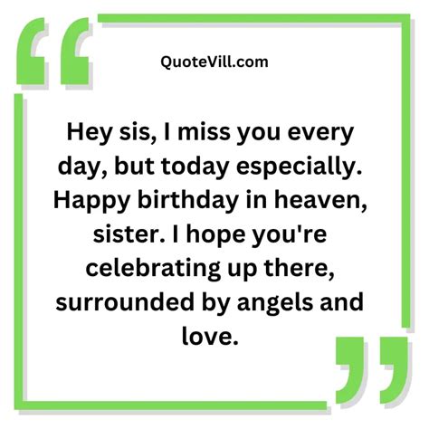 90 Heartfelt Happy Birthday In Heaven Sister Wishes