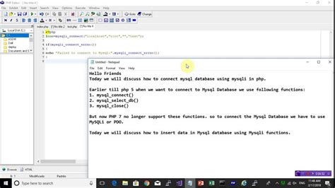 php and mysql insert records in mysql database using mysqli youtube