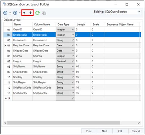 sql query source — centerprise 8 documentation