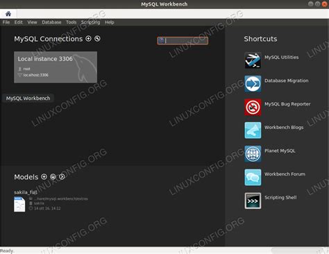 install and configure mysql workbench on ubuntu linux