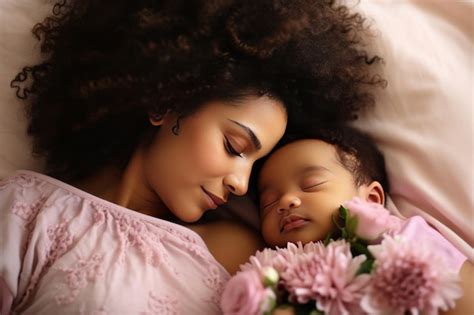Premium Photo Unconditional Love A Heartwarming Motherdaughter Bond