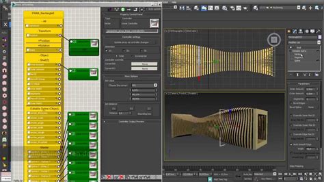 sectioning 04 parametric arrays with para 3d in 3ds max youtube