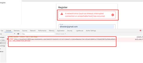 nuxt firebase module always get err connection refused when use the