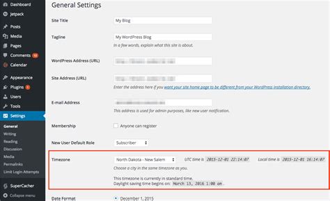 wordpress set correct timezone in php date function stack overflow