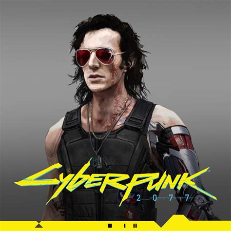 Artstation Cyberpunk 2077 Johnny Silverhand Concept Art